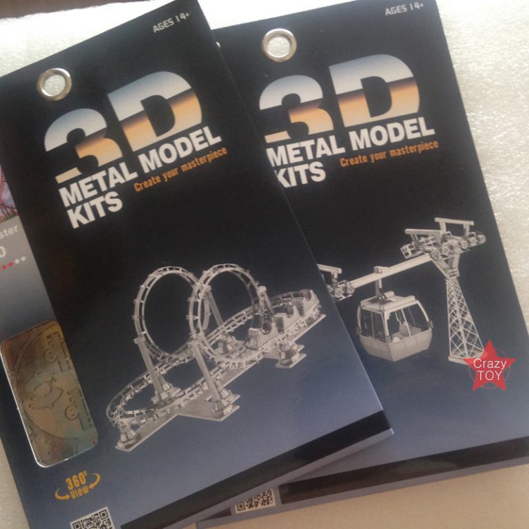 3D Metal puzzle – Buy 3d metal model puzzle cheap toy from crazytoys