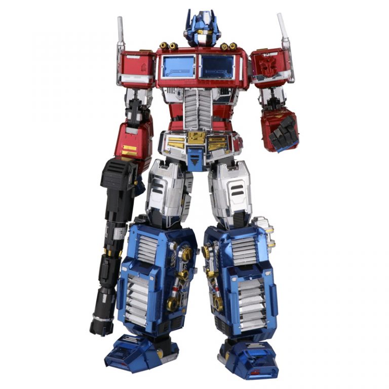 MU Transformers Optimus Prime G1 YM-L035 DIY 3D Metal Model Kits Nano ...