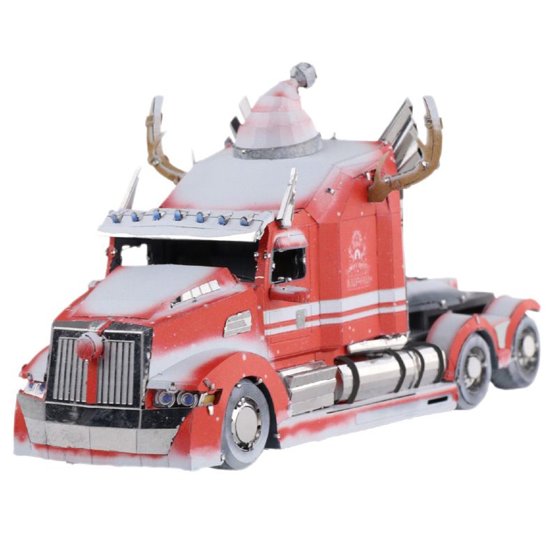 MU Transformers 5 Optimus Prime Peterbilt 379 Truck Christmas YM-L039 ...