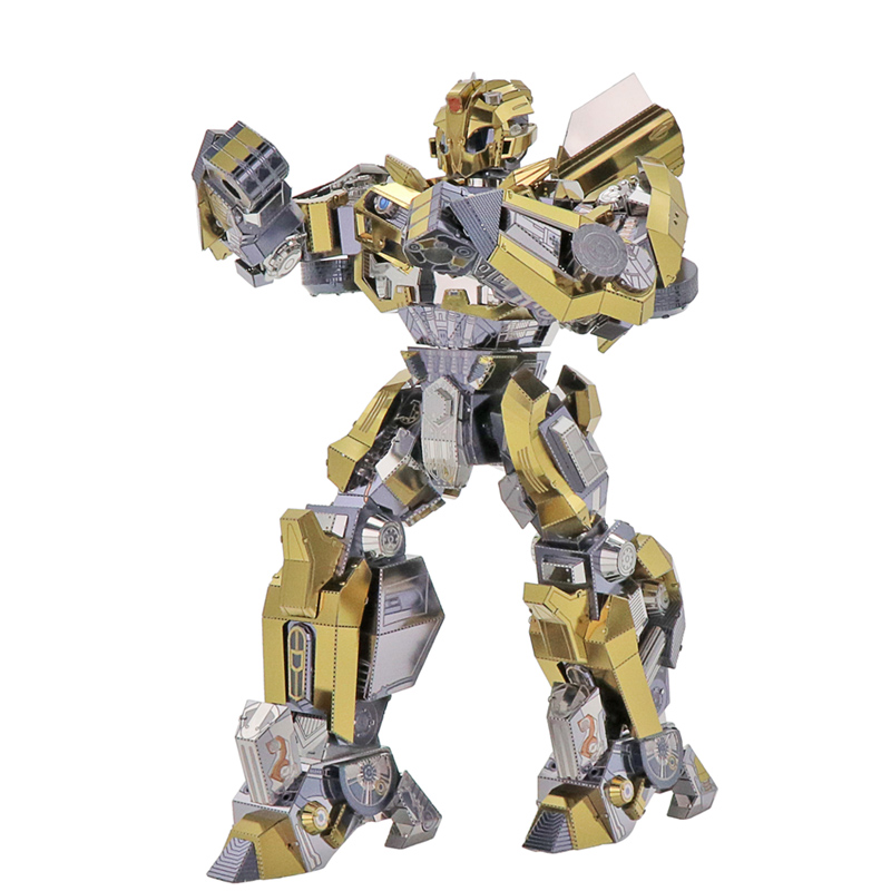 MU Transformers 5 Bumblebee Joins Moveable YM-L036 DIY 3D Metal Model ...