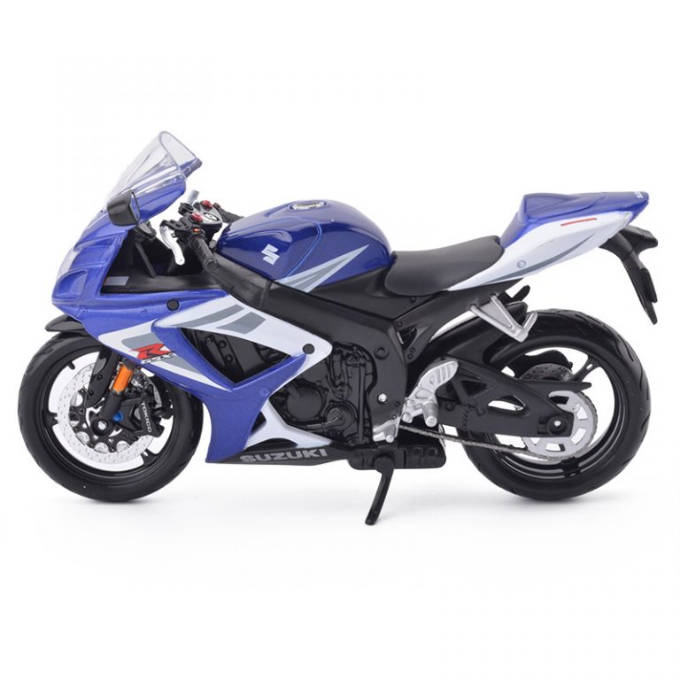 Maisto Suzuki GSX R750 Motorcycle 1/12 Scale Diecast Metal Bike Model ...