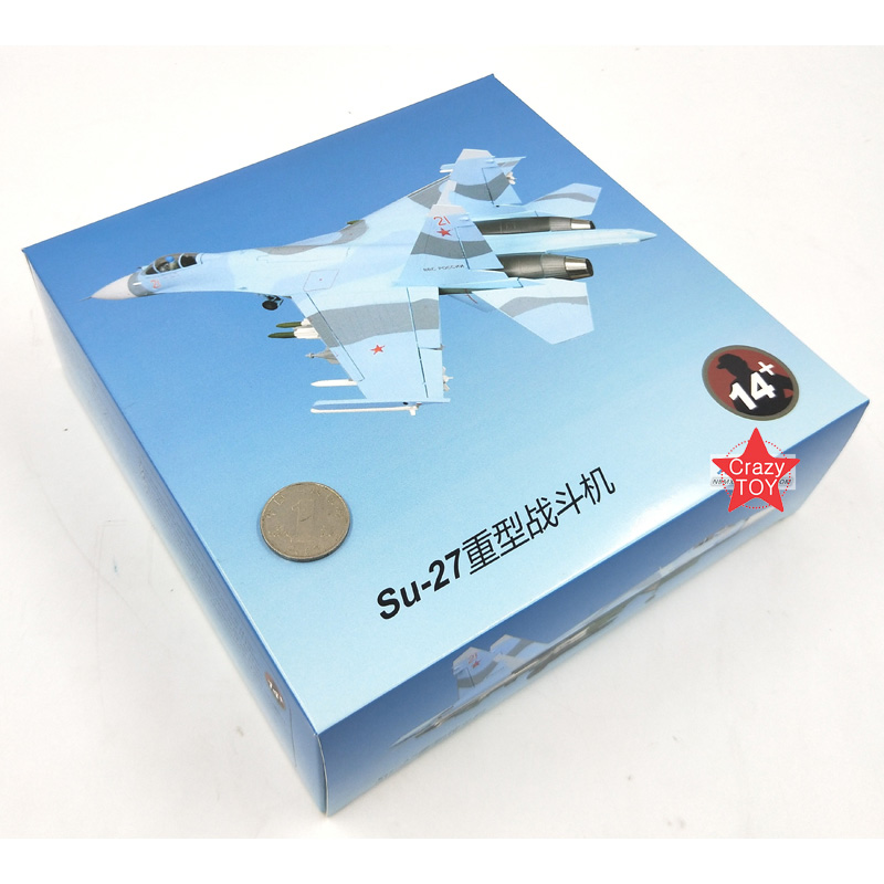 Amer Russian SU-27SK Sukhoi Su-27 Fighters 1/100 Scale Finished Model ...