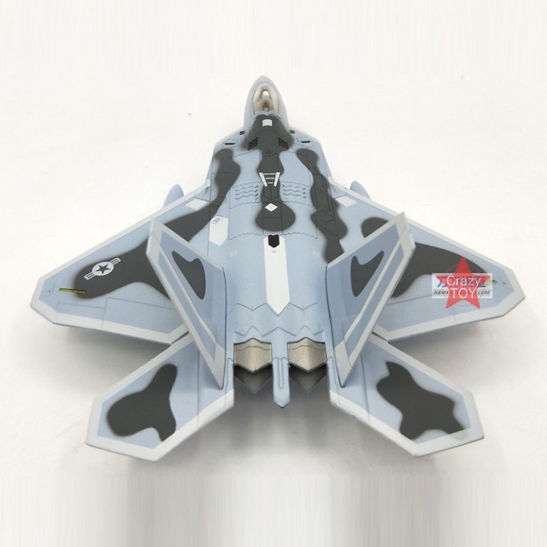 Amer Lockheed Martin F-22 Raptor Fighter 1/100 Scale Finished Model Toy ...