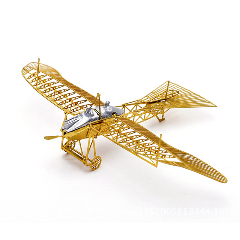 StratoStudio 1/160 Etrich Taube Airplane B16008 Diy 3D Metal Model Kits ...