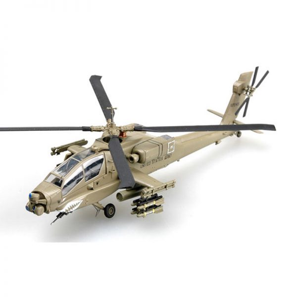 Easy Model USA AH-64A Apache Helicopter 1/72 Scale Finished Model Toy ...