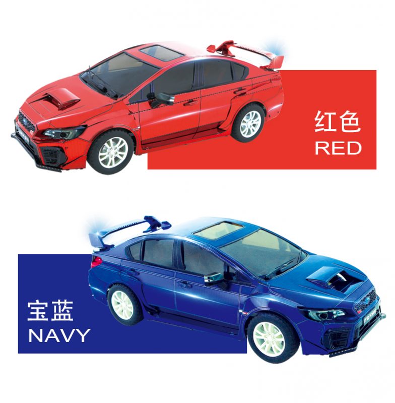 IRON STAR Subaru WRX STI 2019 R22206（Smaller） Diy 3D Metal Puzzle ...