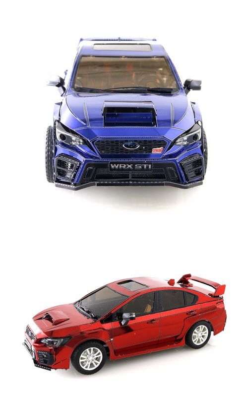 IRON STAR Subaru WRX STI 2019 R22206（Smaller） Diy 3D Metal Puzzle ...