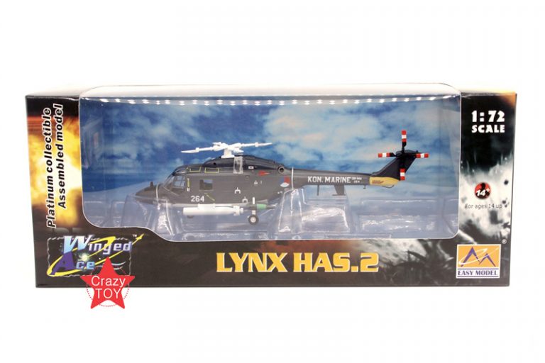 Easy Model LYNX HAS.2 Helicopter 1/72 Scale Finished Model Toy For ...