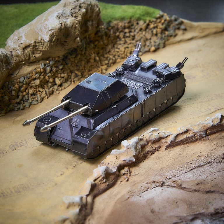 World War II Tank series DIY 3D Metal Model Kits Nano Puzzle Laser Cut ...
