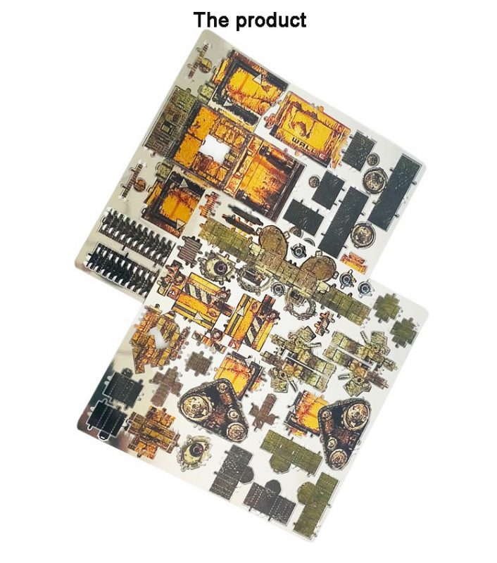 Robot – Movable Version DIY 3D Metal Model Kits Nano Puzzle Laser Cut ...