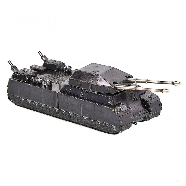 World War II Tank series DIY 3D Metal Model Kits Nano Puzzle Laser Cut ...