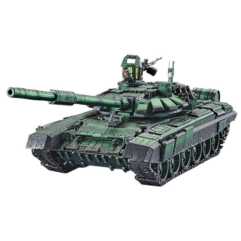 IRON STAR Main Battle Tank T-72B3 3D Metal Model Kits DIY Assemble ...