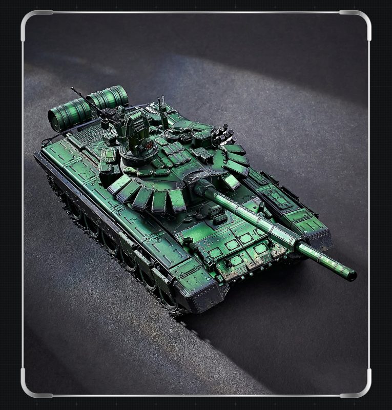 IRON STAR Main Battle Tank T-72B3 3D Metal Model Kits DIY Assemble ...